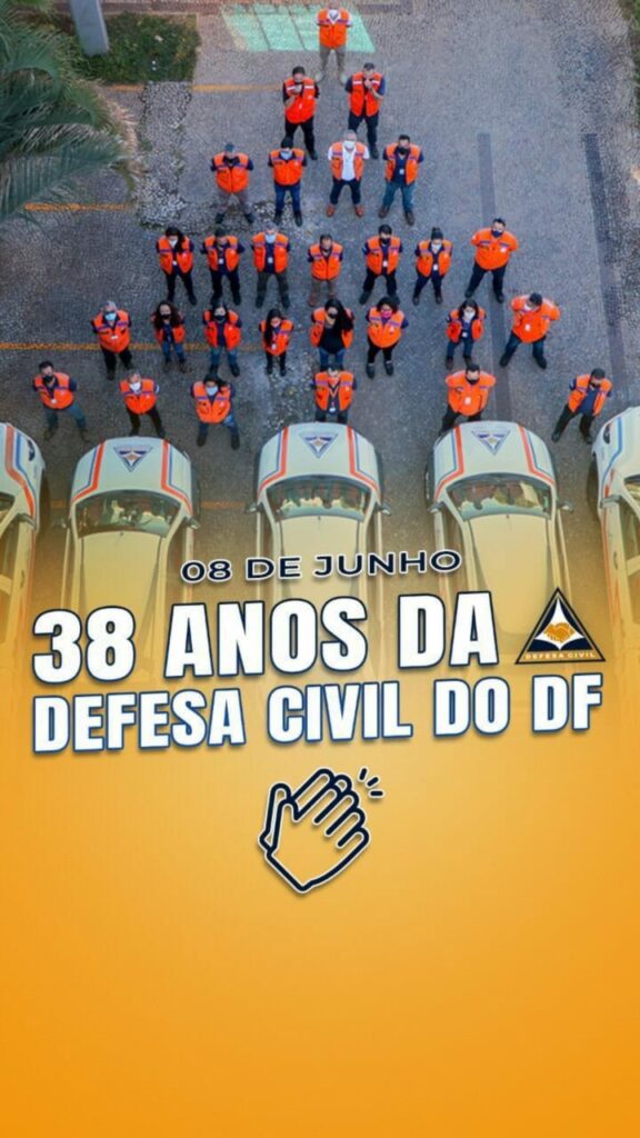 Defesa Civil do DF completa 38 anos – CBMDF