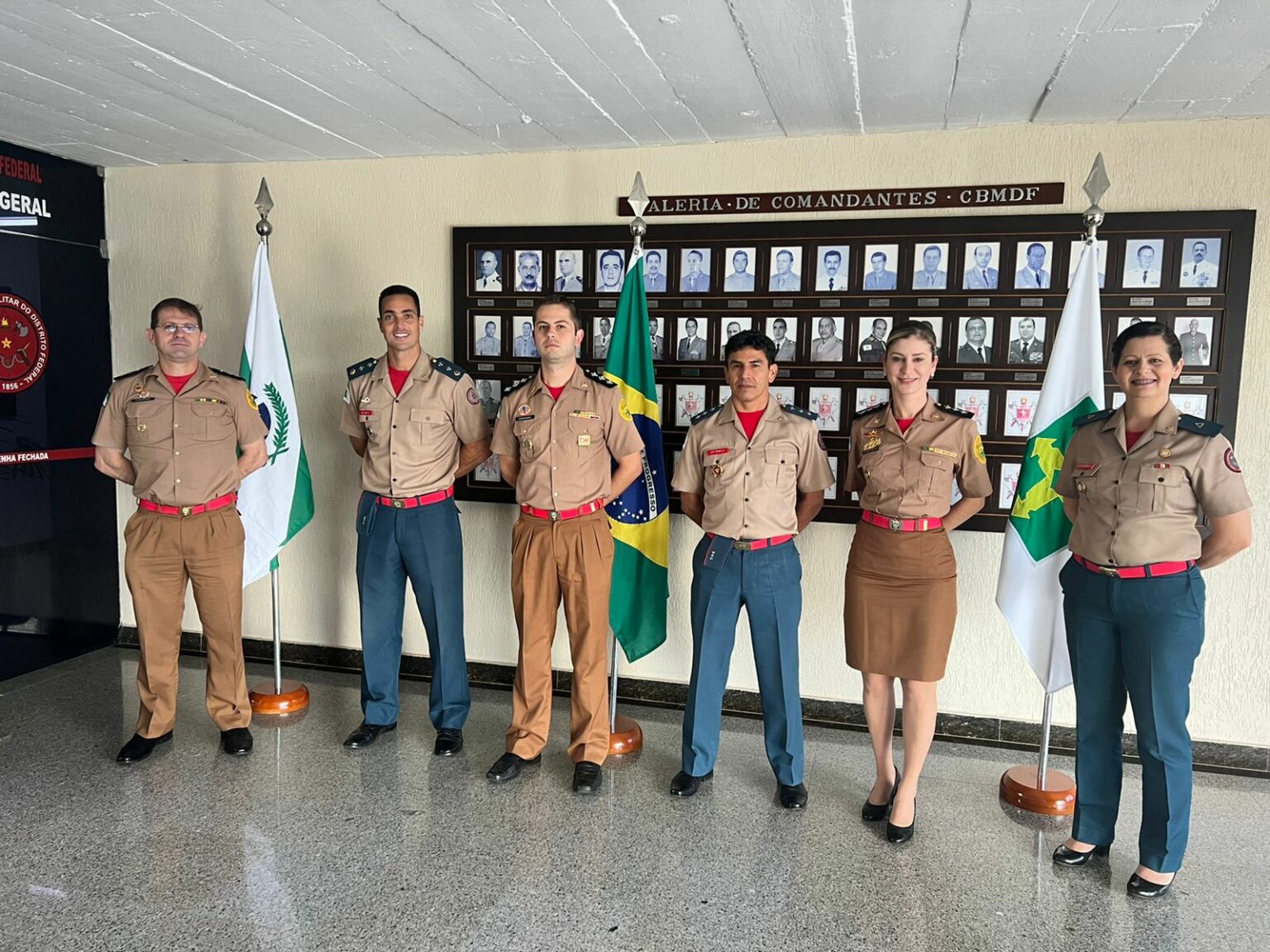 Visita técnica do CBMPR às instalações do CBMDF - CBMDF