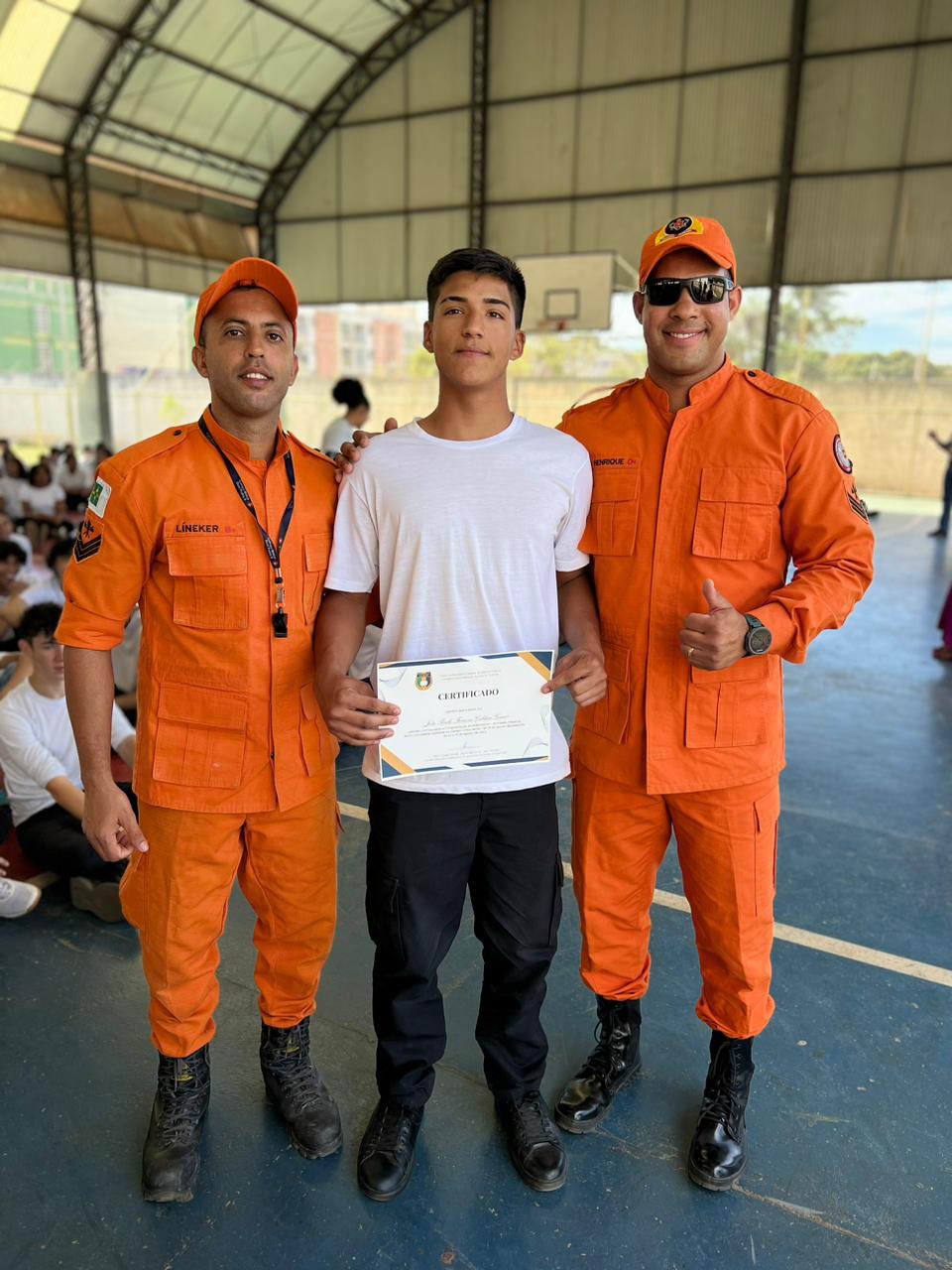 Projeto CBMDF: Bombeiro presente, aluno consciente - CBMDF