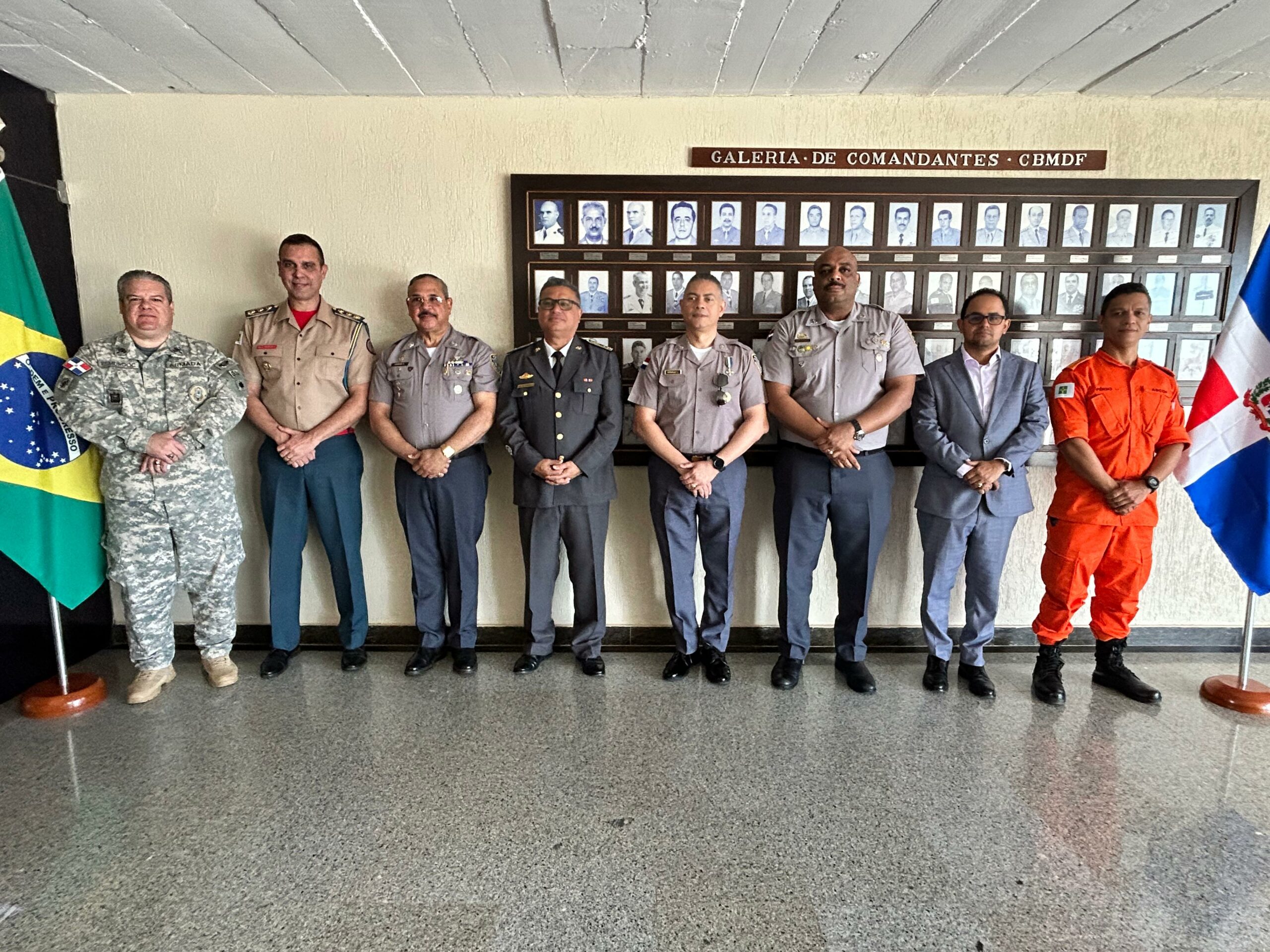CBMDF recebe representantes da Polícia Nacional da República Dominicana ...